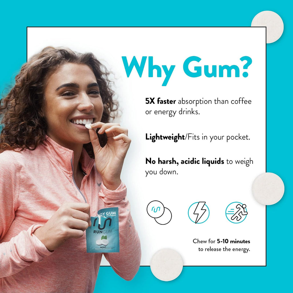 Run Gum mint for athletes