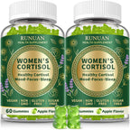 RUNUAN cortisol reducer gummies for stress relief