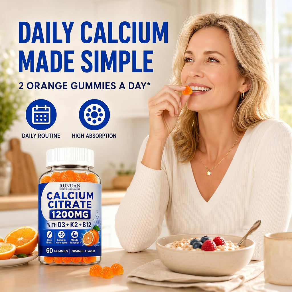 RUNUAN gummies promote healthy teeth