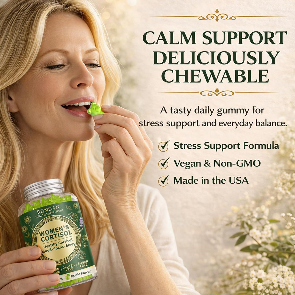 RUNUAN gummies support mood balance