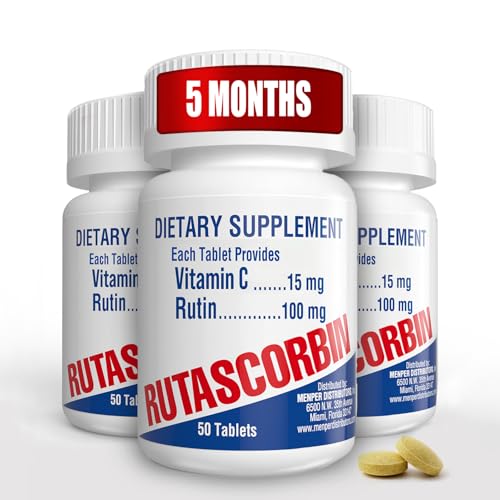 Rutin and Vitamin C supplement pack