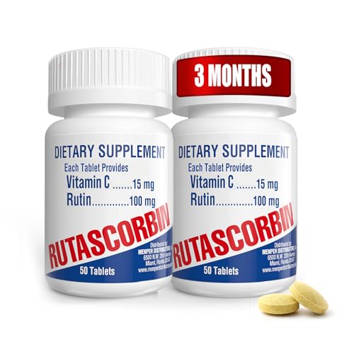 Rutin supplement with vitamin C benefits