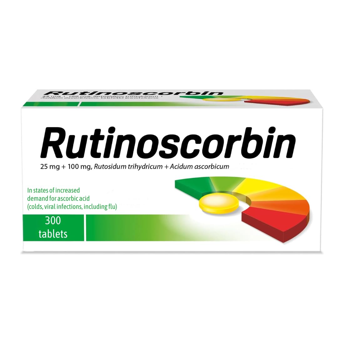 Rutinoscorbin 300 mg vitamin tablets