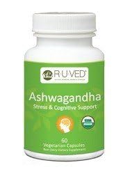 ruved Ashwagandha 500 mg capsules for stress relief