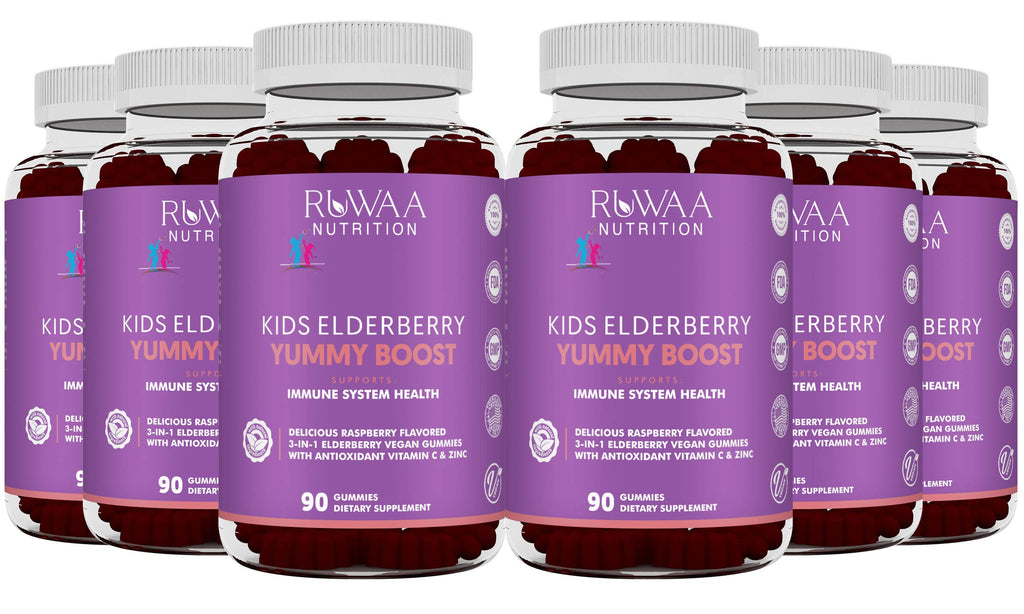 RUWAA elderberry gummies for kids