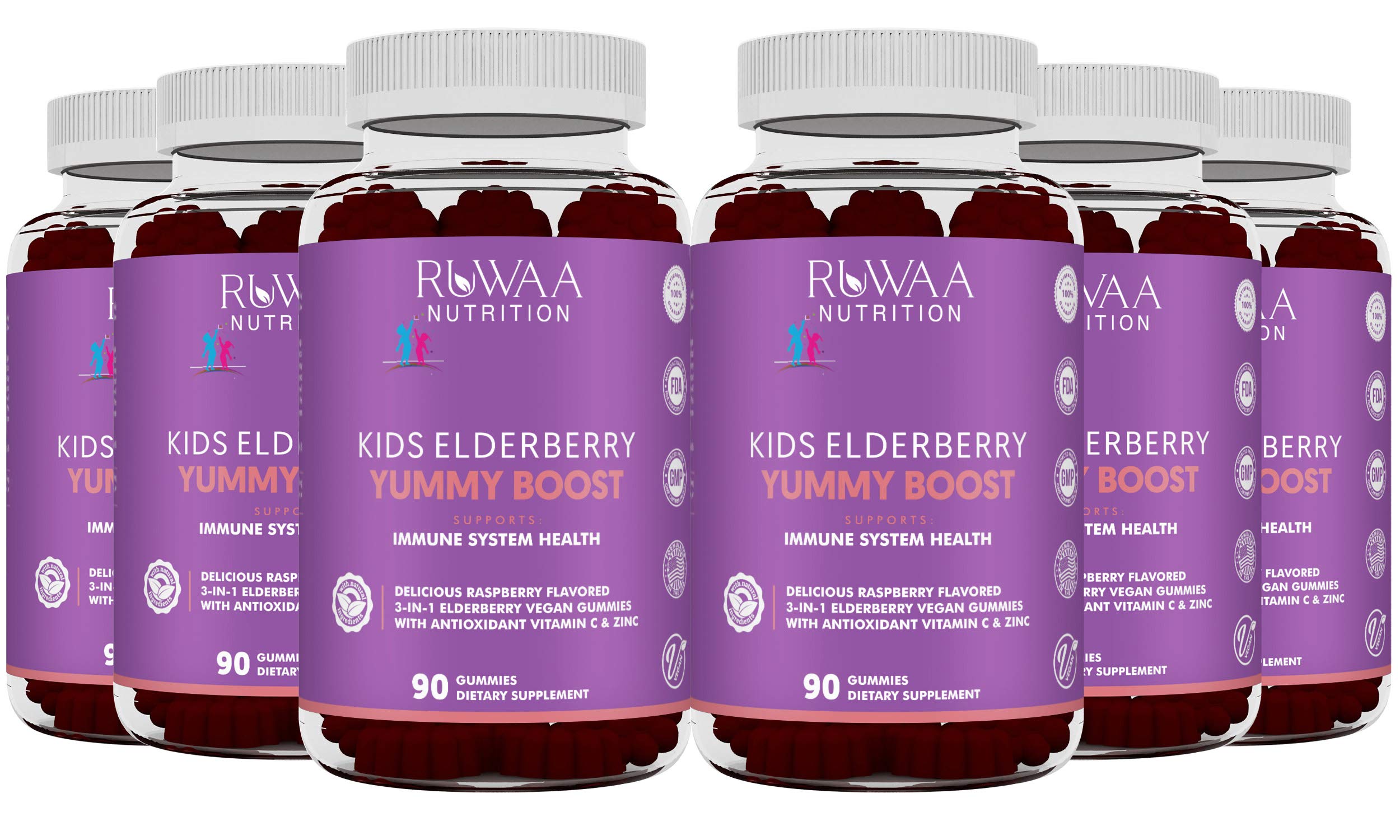 RUWAA elderberry gummies for kids