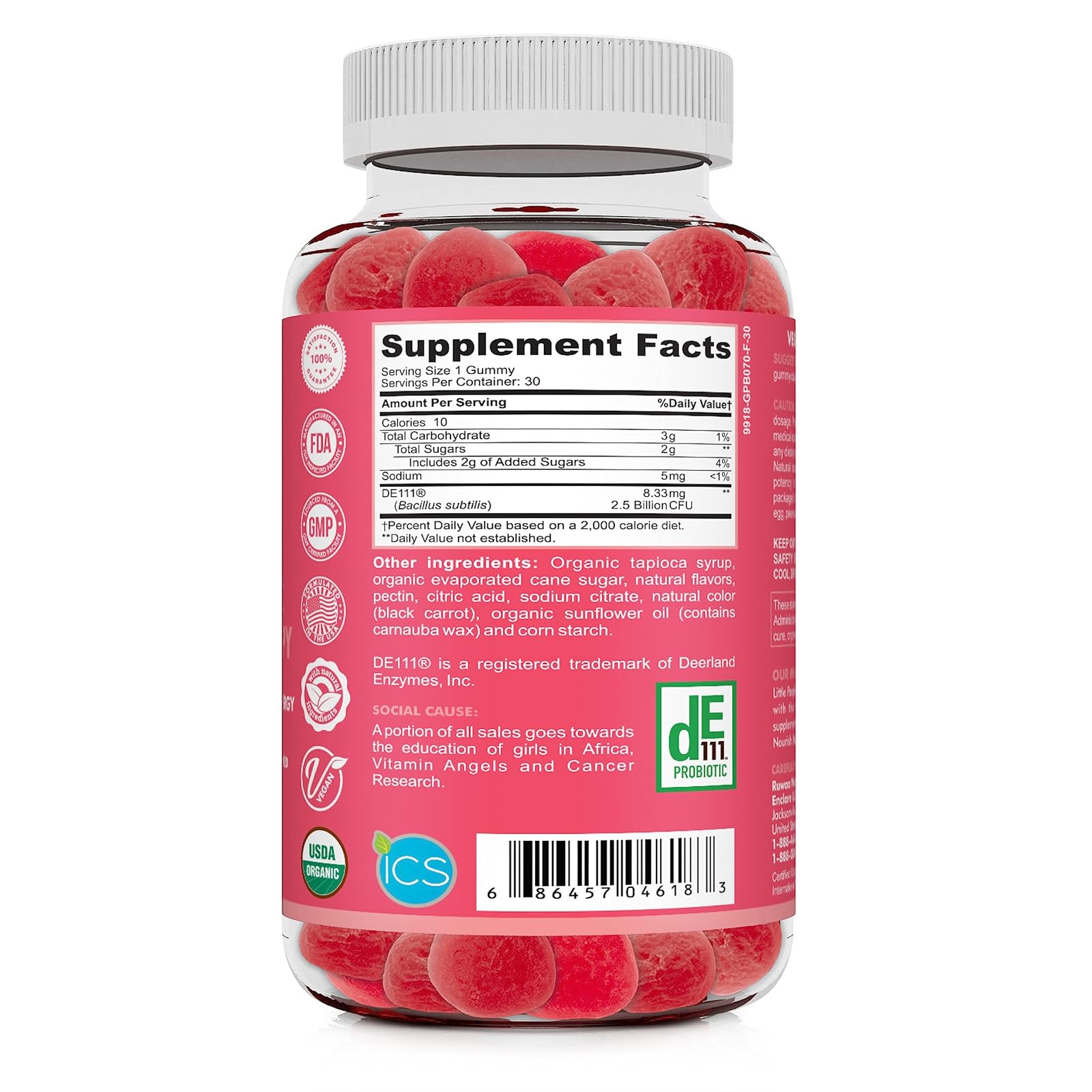 RUWAA NUTRITION kids probiotic benefits