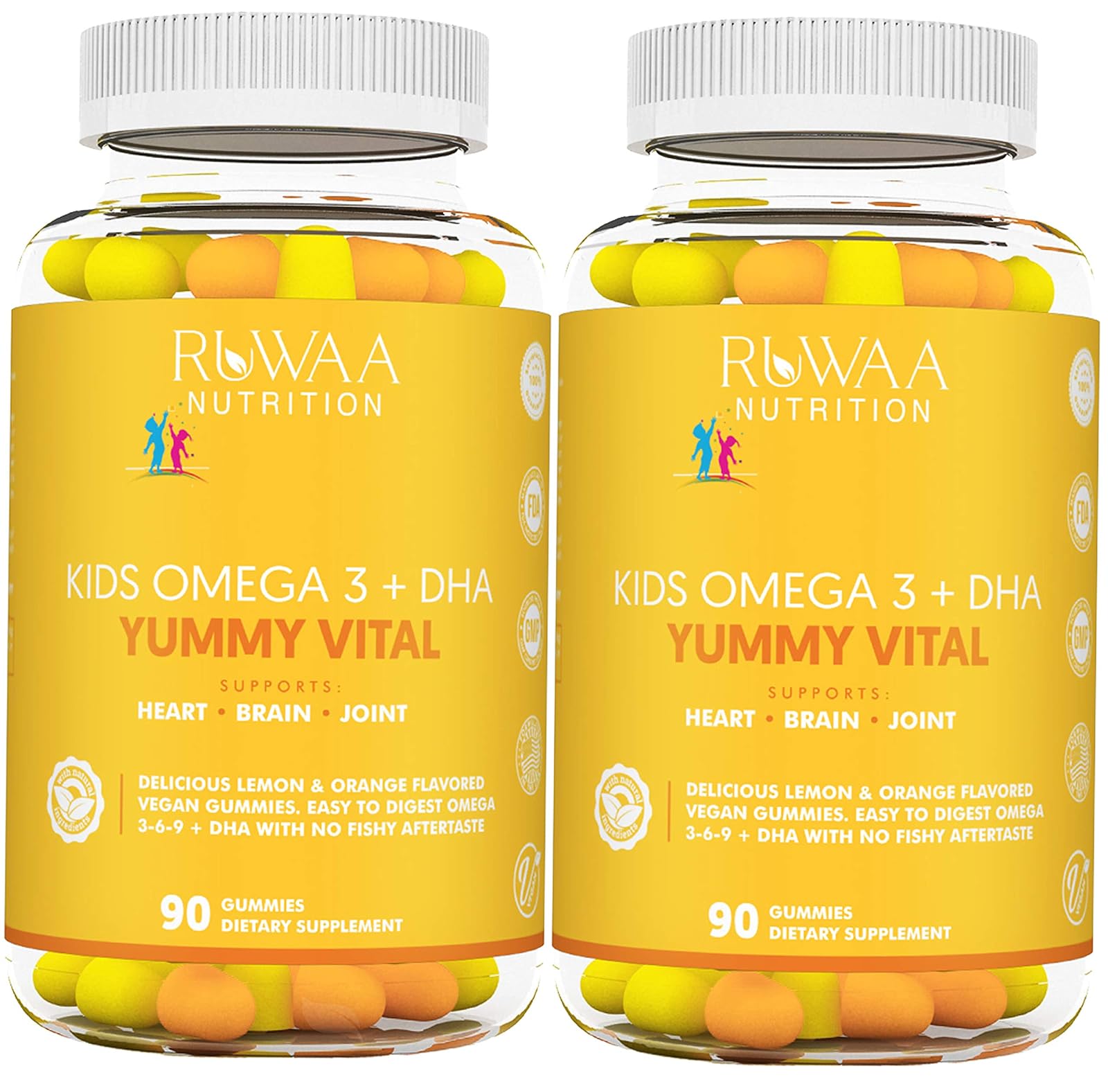 RUWAA NUTRITION Omega 3 gummies for kids