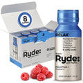RYDE Relax Shot raspberry multivitamins