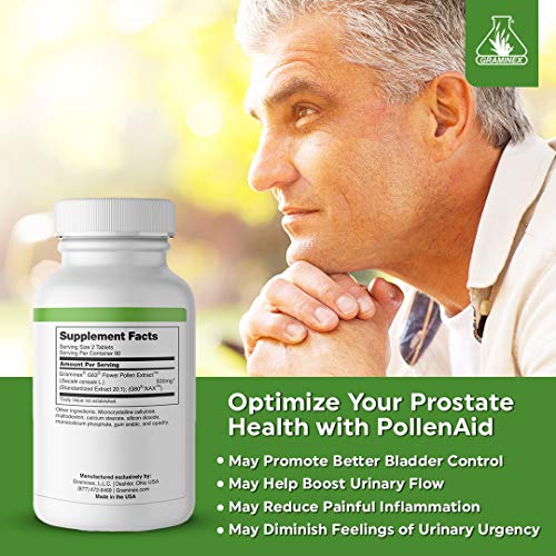 Rye pollen extract for prostate health