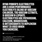 Ryno Power electrolyte powder for recovery