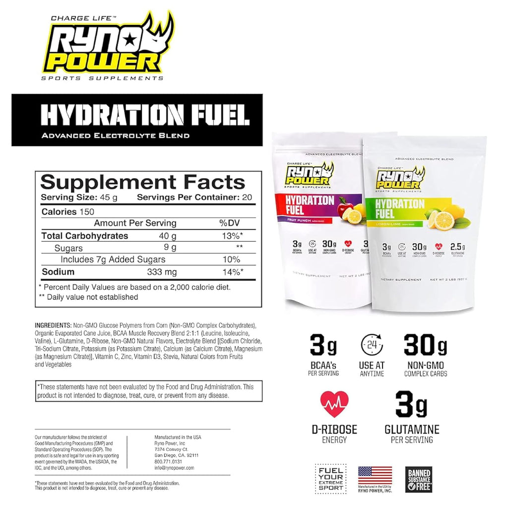 Ryno Power electrolyte tablets alternative