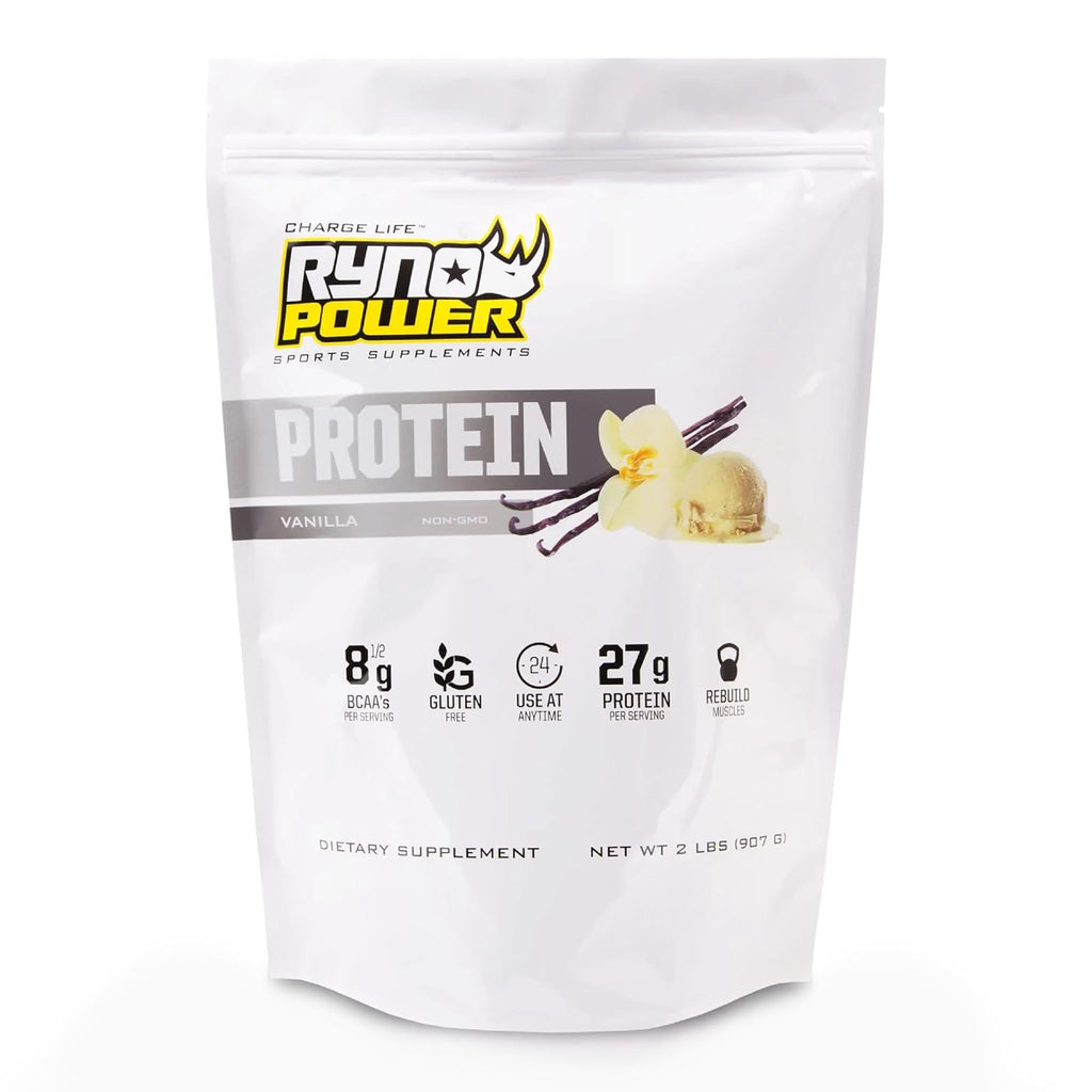 Ryno Power whey protein vanilla flavour
