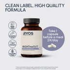 RYOS RIGHTmyGUT for bloating relief