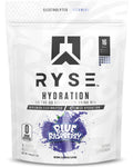 RYSE electrolyte powder blue raspberry