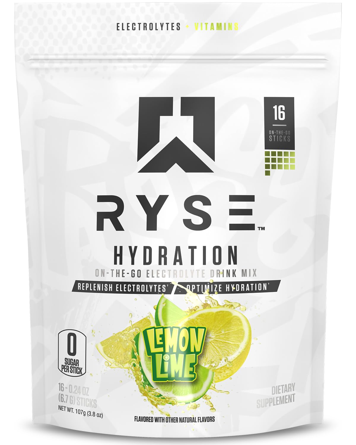 RYSE electrolyte powder for hydration