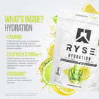RYSE hydration powder with essential minerals