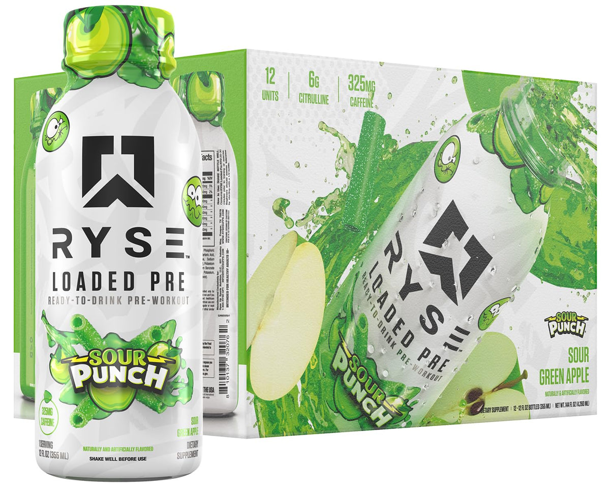 RYSE Loaded pre workout drink