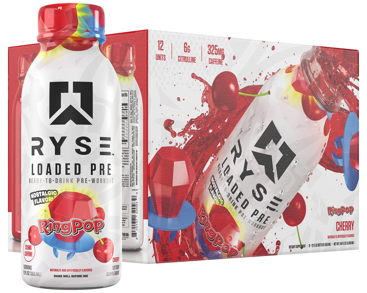 RYSE Loaded Pre Workout Drink