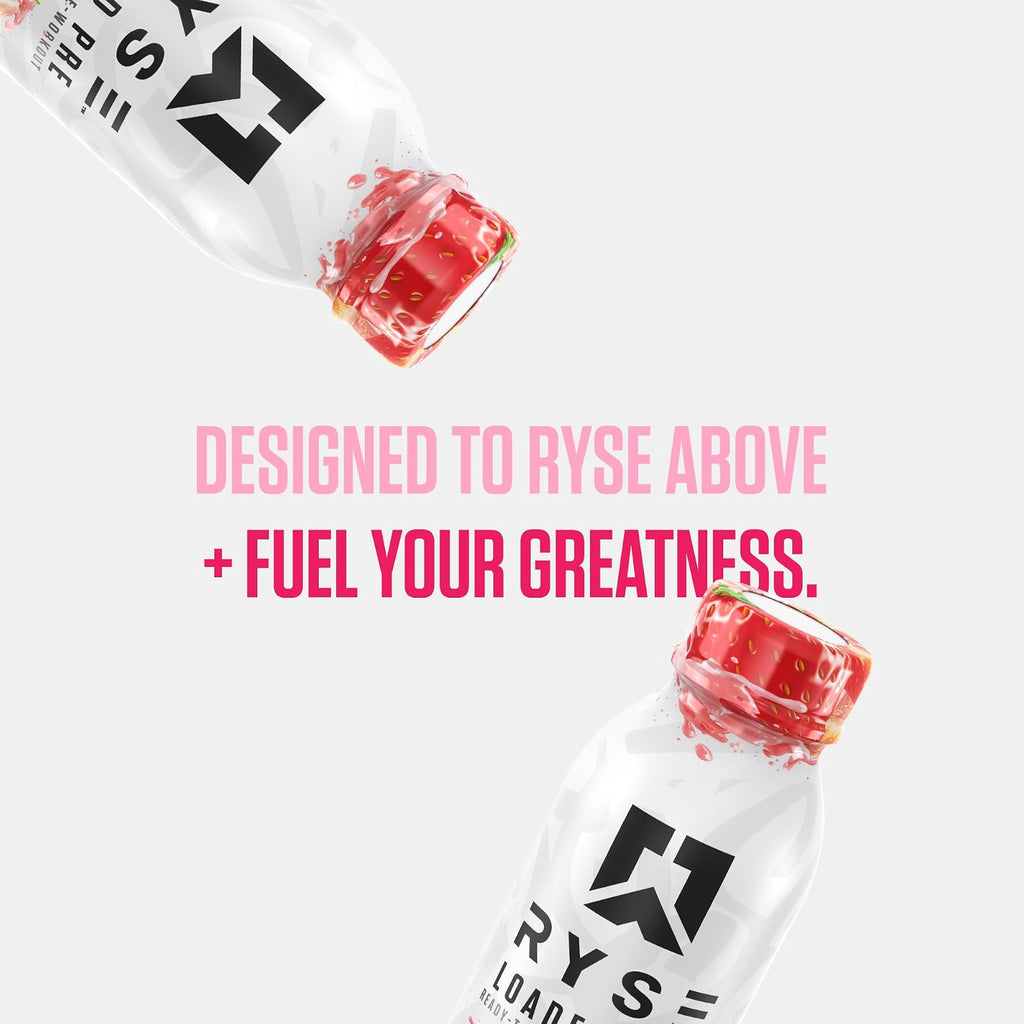 RYSE Loaded pre workout hydration support