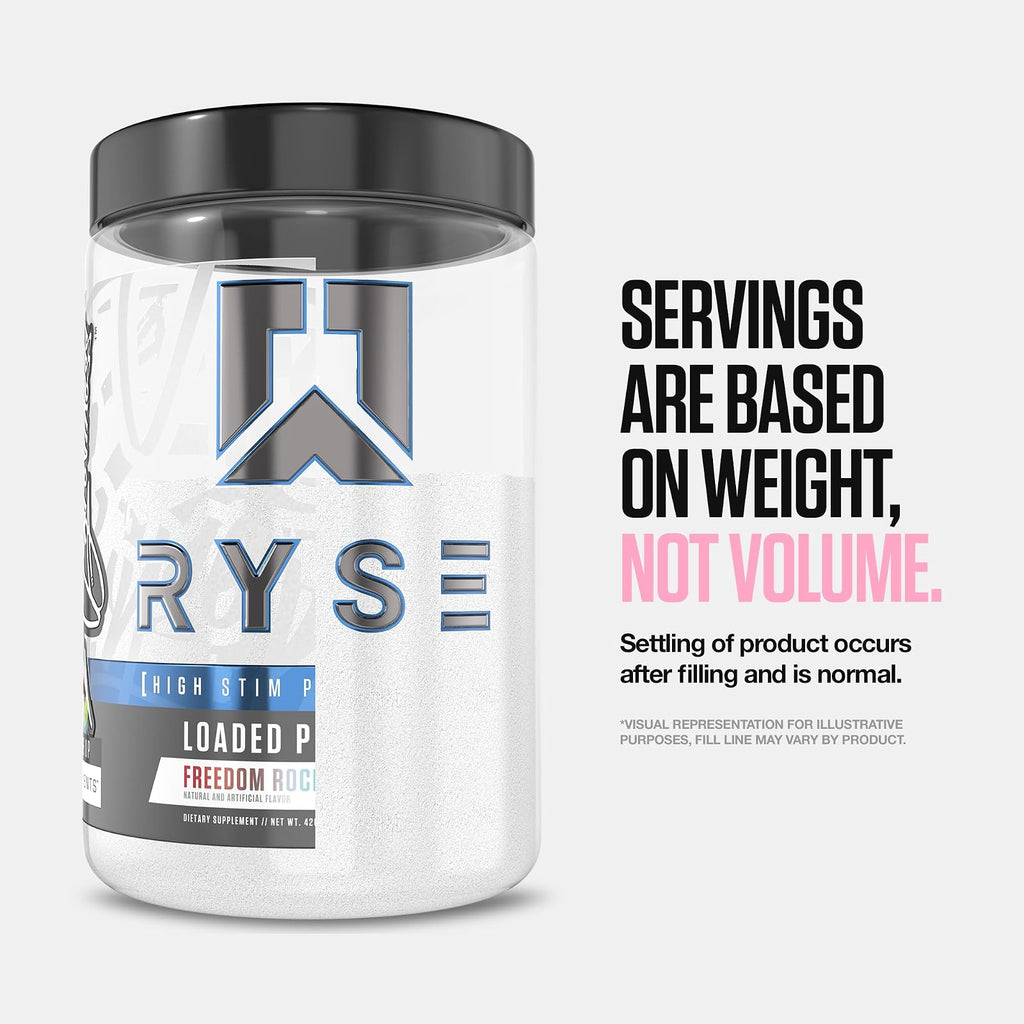 Ryse pre-workout for endurance and strength