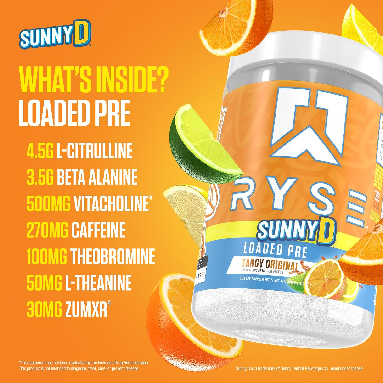 RYSE pre-workout for enhanced performance