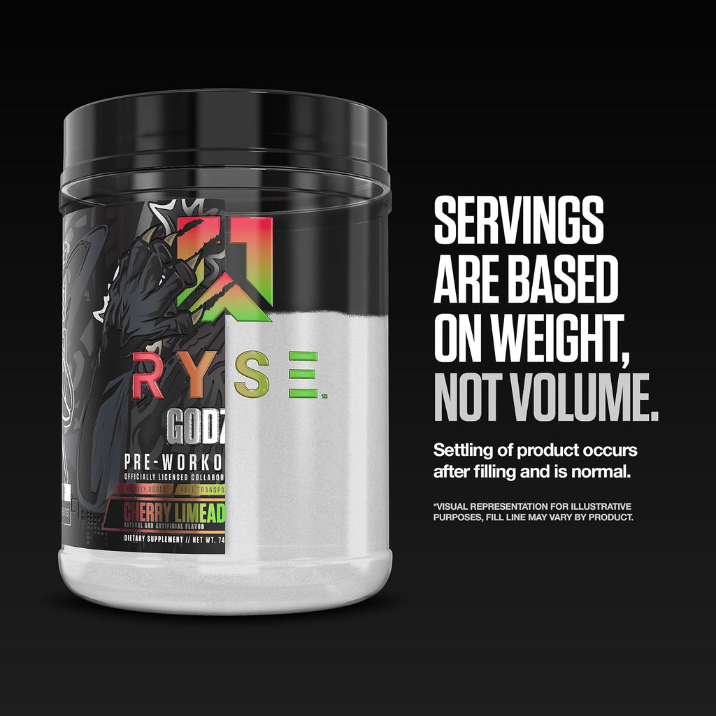 RYSE pre-workout for muscle support