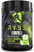 RYSE pre-workout green apple flavor