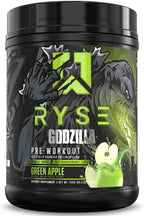 RYSE pre-workout green apple flavor