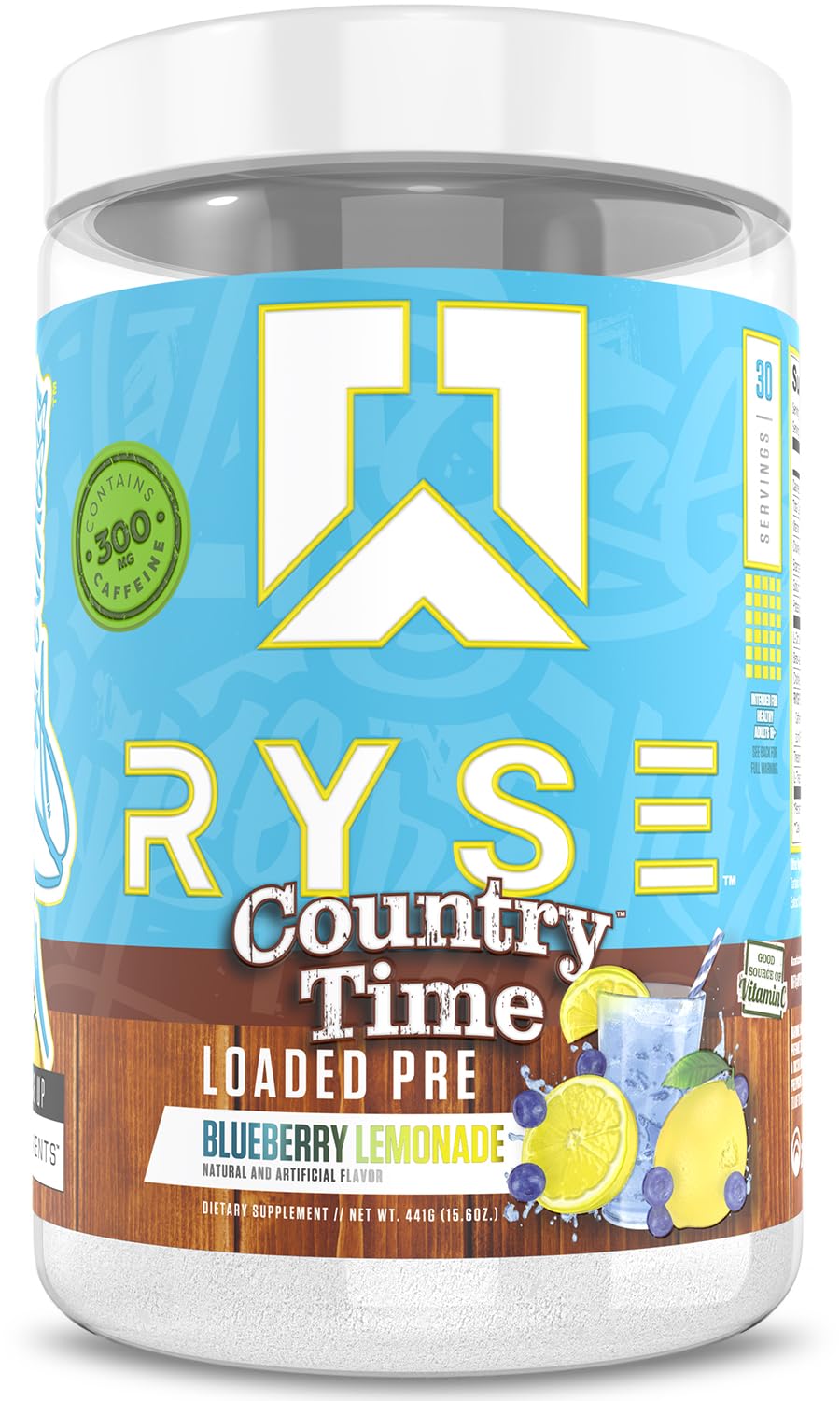 RYSE pre-workout powder energizing formula
