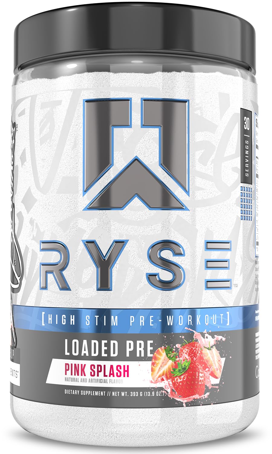 Ryse pre-workout powder for energy