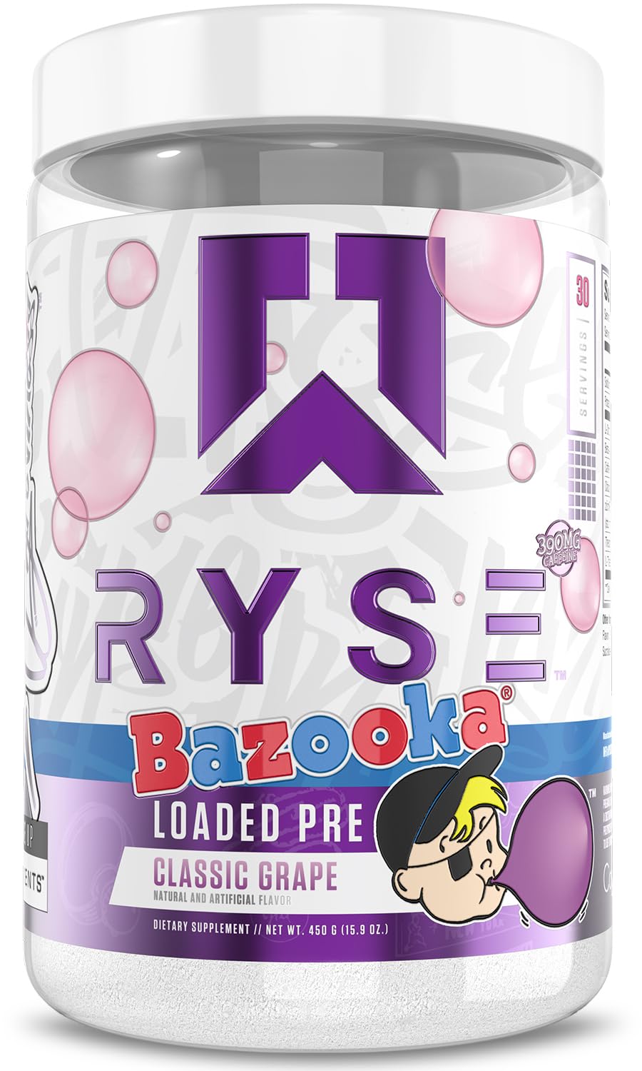 Ryse pre-workout powder for energy