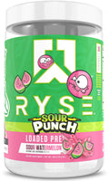 RYSE pre-workout powder Sour Punch
