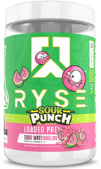 RYSE pre-workout powder Sour Punch