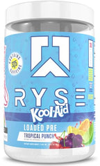 Ryse pre-workout tropical punch flavour