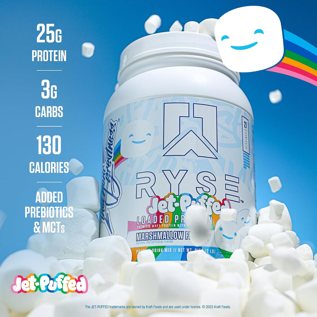 RYSE protein powder for post-workout recovery