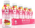 RYSE strawberry banana whey protein drink