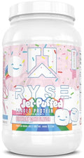 RYSE whey protein birthday cake flavour