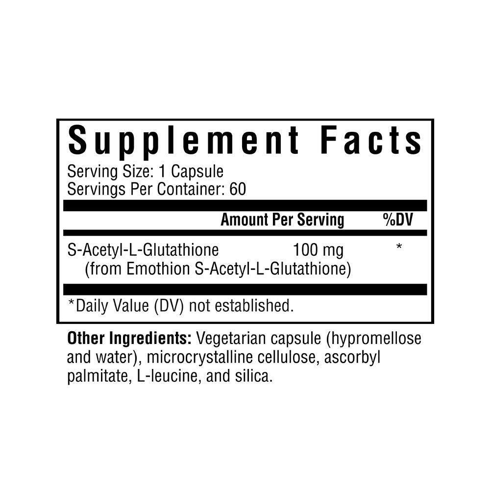 S-Acetyl Glutathione health benefits