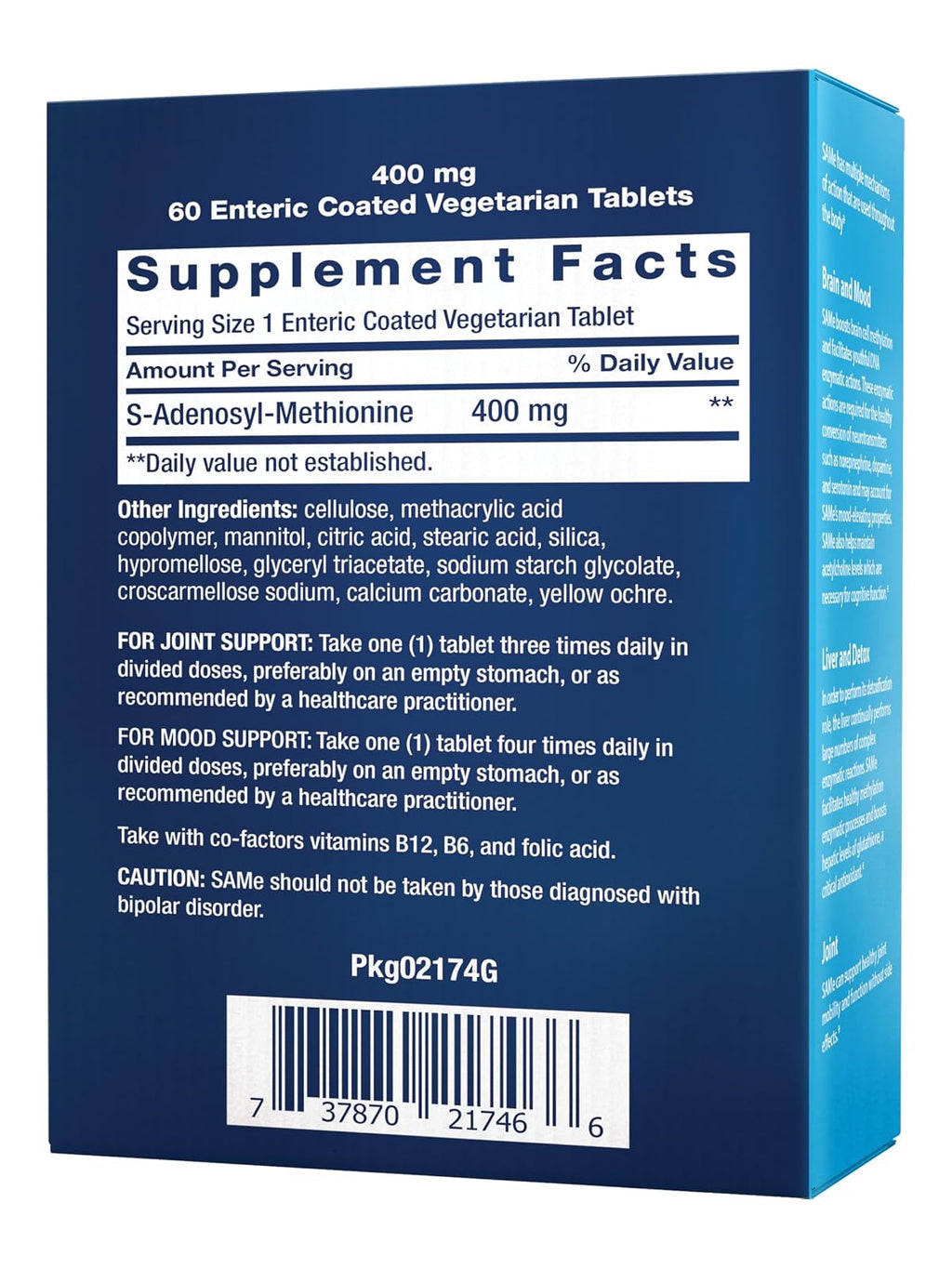 S-Adenosyl-Methionine 400 mg for women
