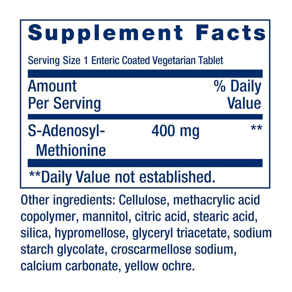 S-Adenosyl-Methionine tablets for seniors