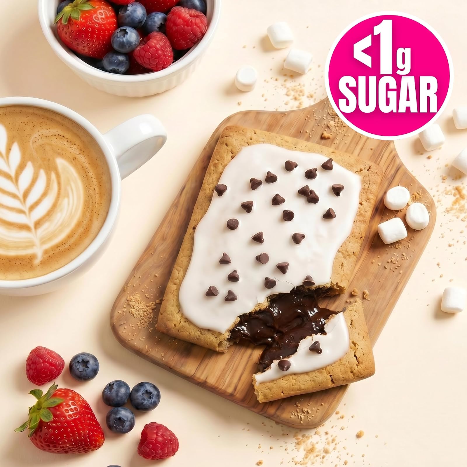 s'mores protein pastry for energy