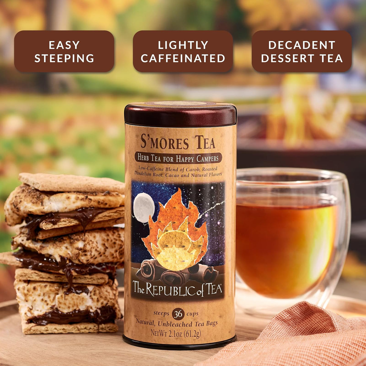 S'mores tea perfect for gatherings