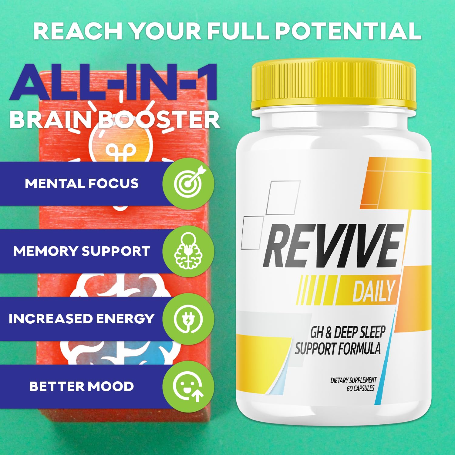 S.O Labs Revive daily supplement benefits