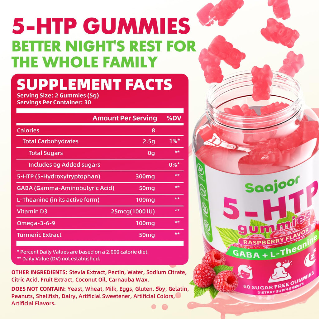 Saajoor 5-HTP 300 mg benefits