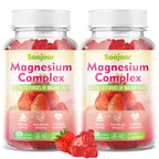 Saajoor magnesium complex gummies strawberry