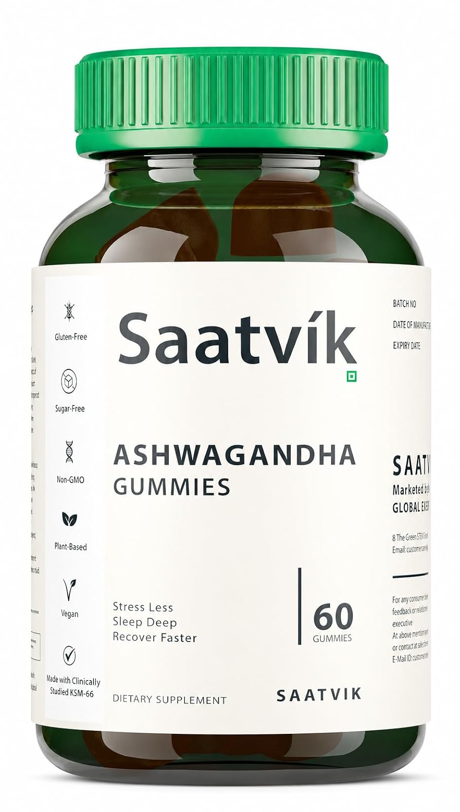 Saatvik Ashwagandha gummy for stress relief