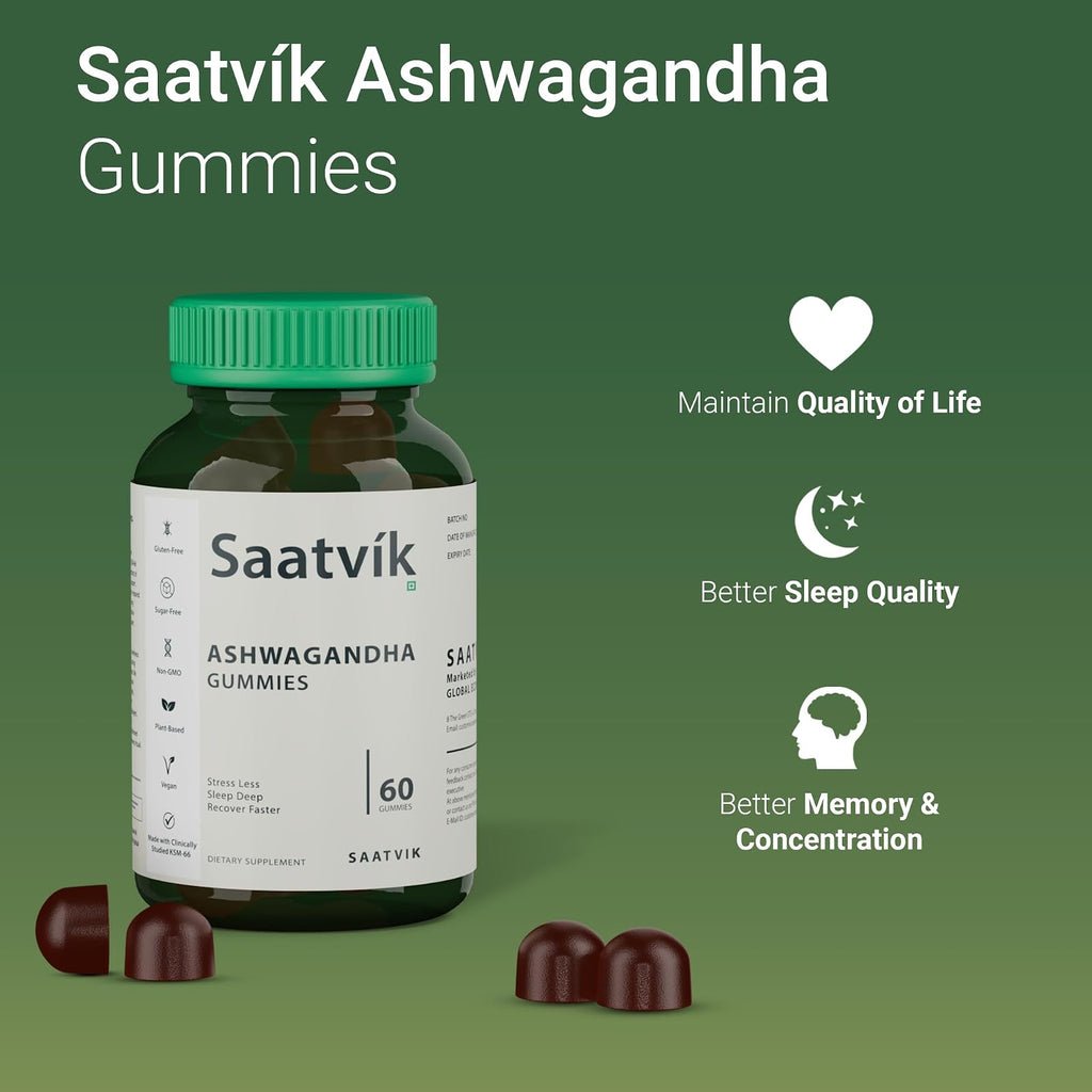 Saatvik gummy vitamins for daily wellness