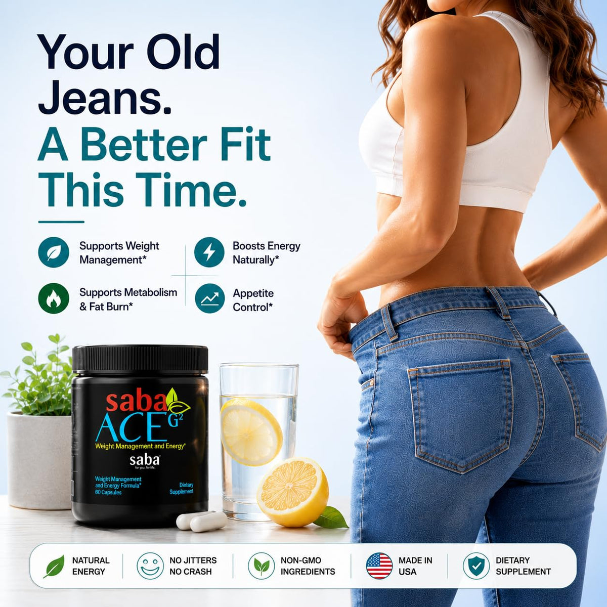 Saba ACE G2 for enhanced metabolism