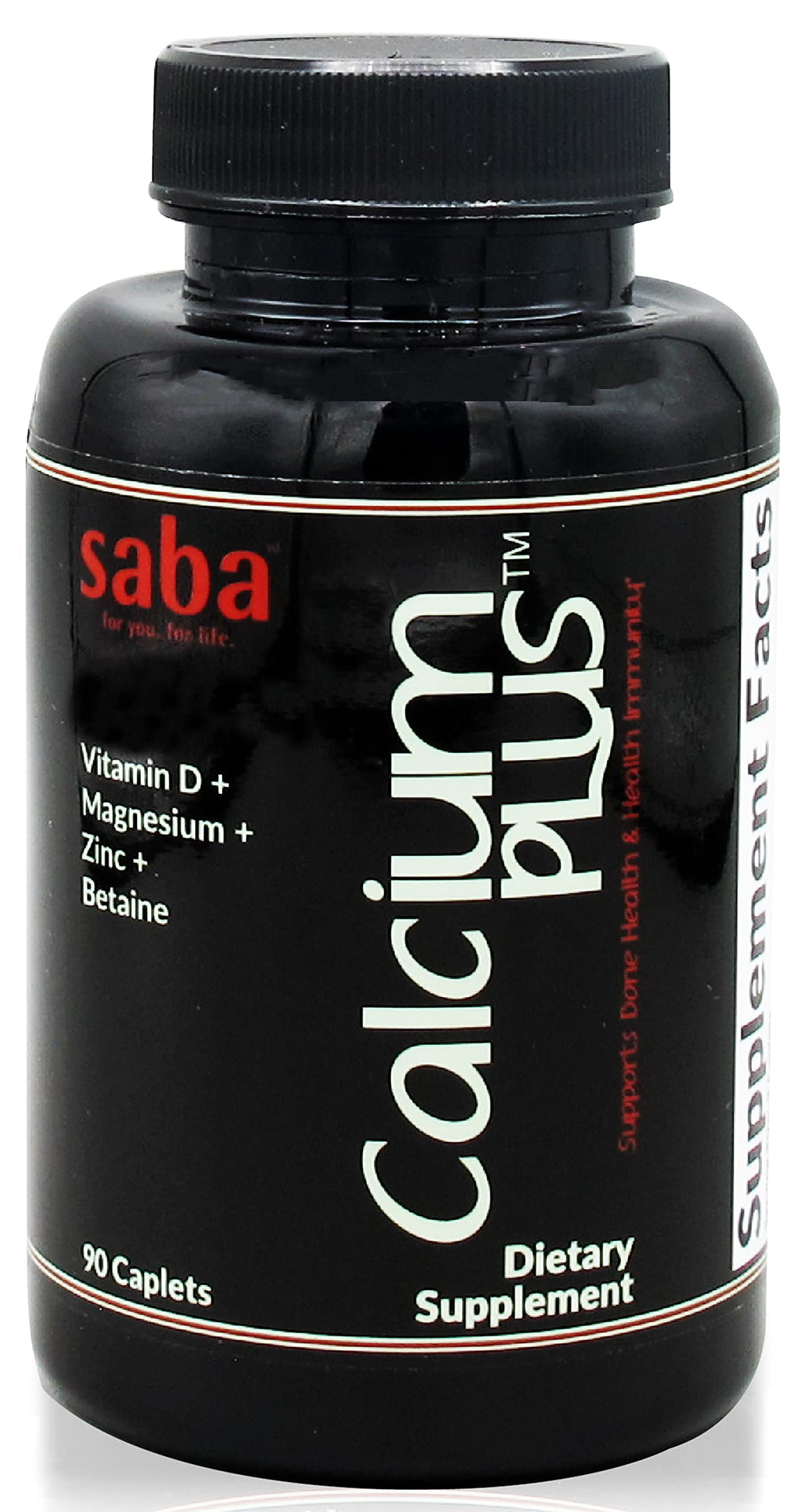 Saba Calcium Plus bone health supplement